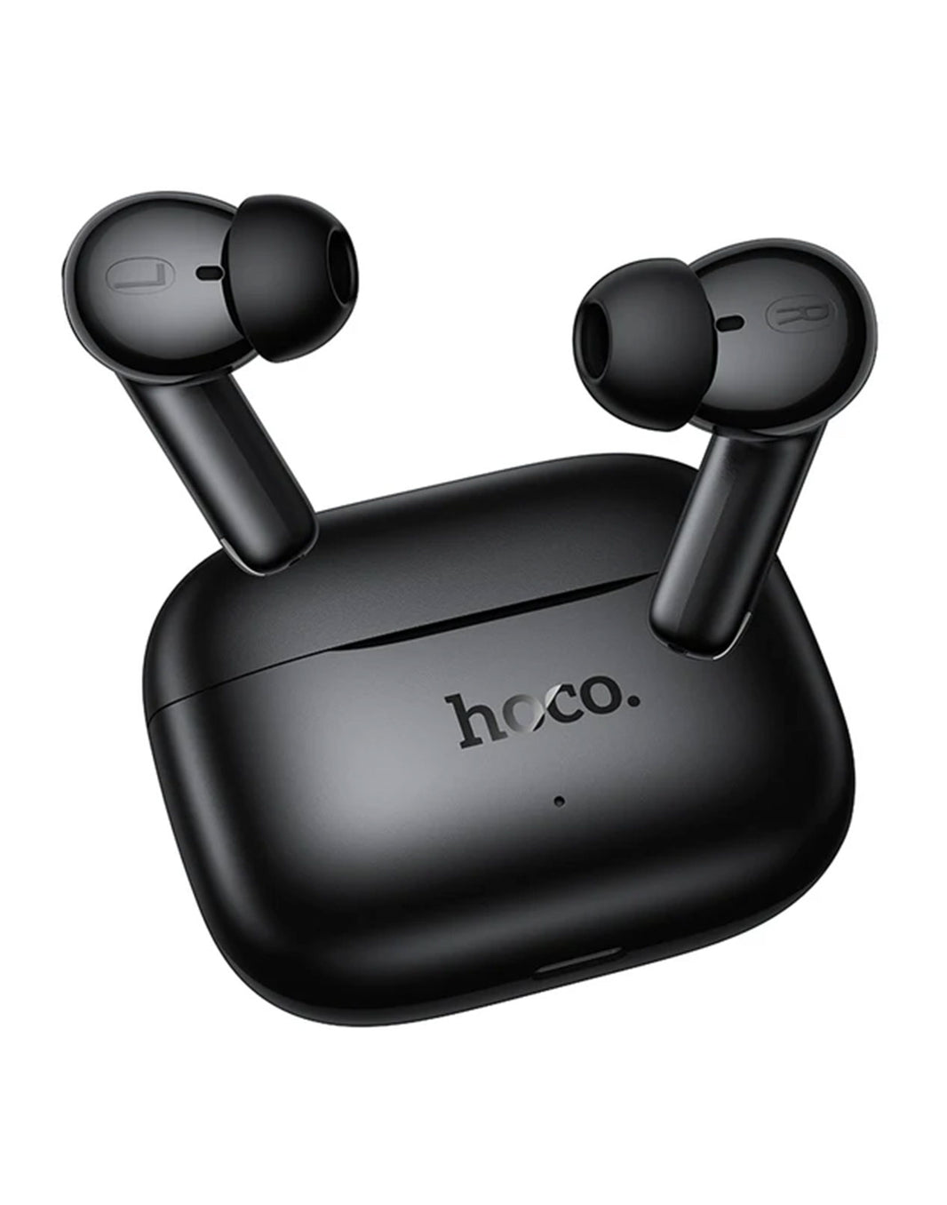 Hoco EQ30 Semi In-Ear TWS Earbuds with 7-Hour Battery, Carry Case ...