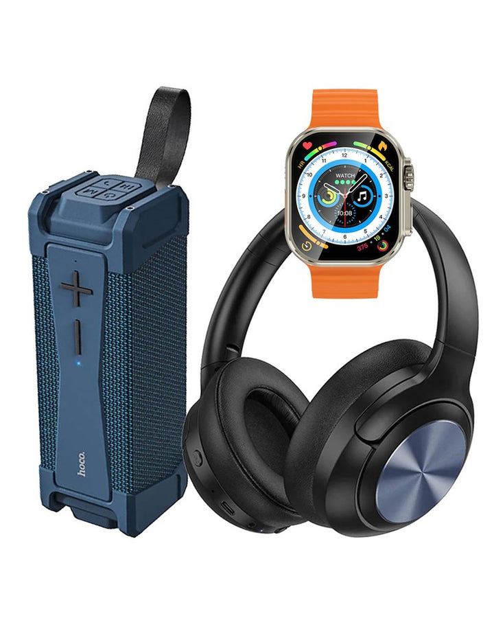 Hoco Y23 Ultra Smart Watch | Bluetooth Calling | HC6 Portable Speaker ...